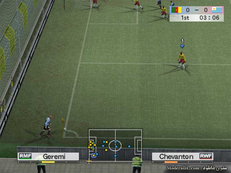 دانلود بازی Pes 2004 گزارش فارسی - Pro Evolution Soccer 4 برای PC ...