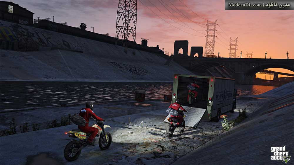 دانلود بازی Grand Theft Auto V - GTA V برای PC | مدرن دانلود