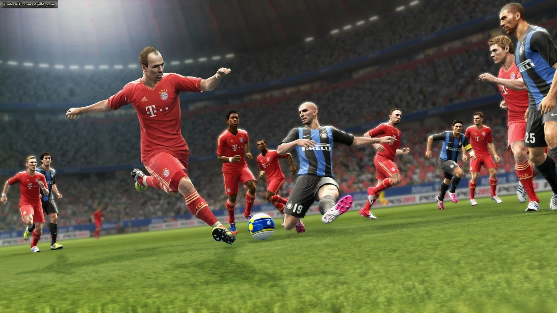 دانلود بازی PES 2013 گزارش فارسی برای کامپیوتر | مدرن دانلود